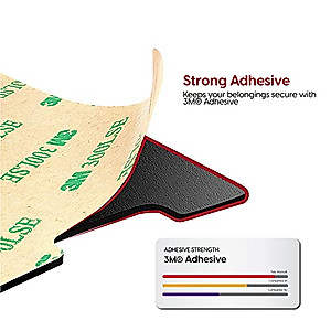 TALK WORKS Phone Credit Card Holder Adhesive Wallet Compatible w/ iPhone 13/13 Pro/13 Pro Max/14/14 Plus/14 Pro/14 Pro Max - Stick On ID Pocket (Black, Pack of 3)