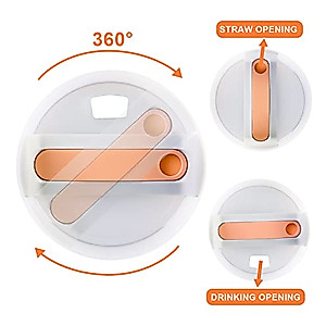 4Pack Tumbler Lids for Stanley 40 oz Quencher H2.0 Flowsstate Cup, Tumbler Lid Replacement Lid for Stanley 40oz Adventure Quencher and Quencher 2.0 Tumbler