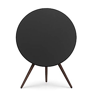 Bang & Olufsen Beoplay A9 4th Gen Wireless Multiroom Speaker, Black with Walnut Legs