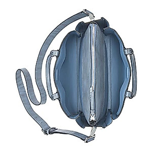 Calvin Klein Rita 2 in 1 Organizaional Satchel, Flint Stone