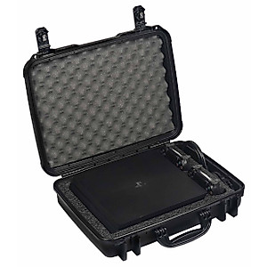 Case Club Waterproof Gaming Travel Case to fit PlayStation 4 Pro in Pre-Cut Foam