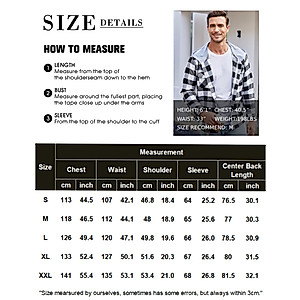 COOFANDY Men's Fleece Shirt Hipster Hoodie Long Sleeve Button Down Drawstring Sweatshirt