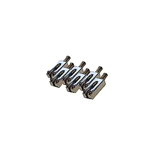 Graph Tech PG-8000-0C String Saver Classics Strat and Tele Style Saddle Set - Chrome