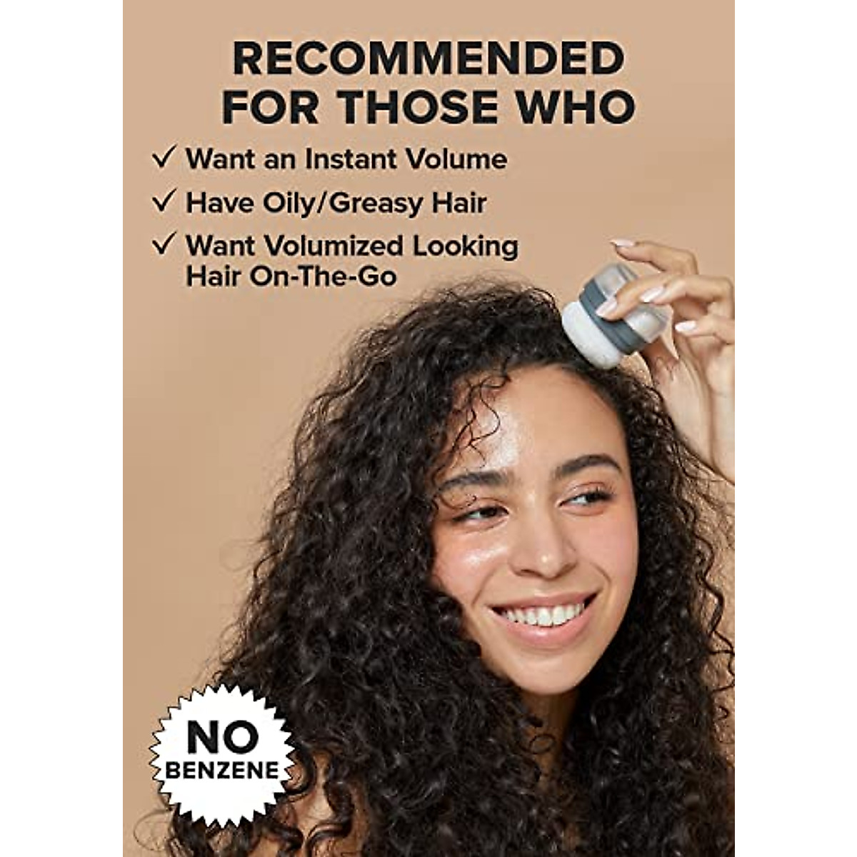 I Dew Care Dry Shampoo - Tap Secret | Gifts, Non-aerosol, Benzene-free, Mattifying Root Boosting Powder, Fuller Looking Hair, No White Cast, Formulated without Gluten, 0.27 Oz