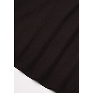 Hanes Ultimate mens Control Crew Neck - Multiple Packs Available undershirts, Black 3 Pack, Small US