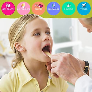 WISYOK 8'' Jumbo Craft Sticks, 60pcs Extra Large Natural Premium Wood, Ice Cream Sticks, Jumbo Sticks, Large Tongue Depressors, Plant Labels, Hair Removal and Waxing Supplies, Crafting