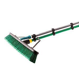 Versa-Spray for Brooms Quickly transforms Brooms and Hoses into a Powerful Water Broom for Cleaning garages, Cars, patios, Houses and Much More!
