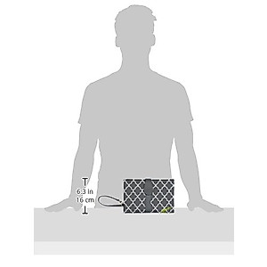 JJ Cole Diaper Changing Clutch, Stone Arbor