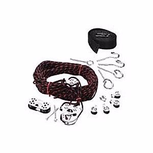 Hoister Direct 7806 - Overhead Storage Hoist for Jeep Top Removal, Truck Caps, Bikes, SUP, Dinghies, Canoes, Kayaks, Surfboards and More. Mount in Your Garage, Shop, Anywhere with a Ceiling.