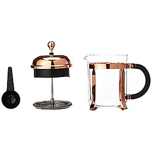Bodum Chambord 4 Cup French Press Coffee Maker, Copper, 0.5 l