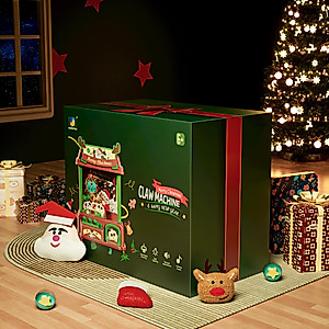 DOLIVE Claw Machine for Kids, Electronic Arcade Game Machine with Music, Green Mini Vending Machine, for Girls Age 4 5 6 7 8 9 10+