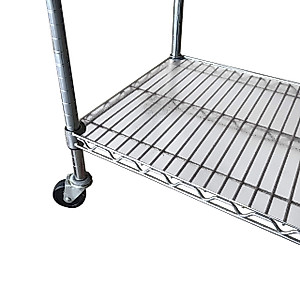 Resilia Shelf Liner Set for Wire Shelving Units – 5 Pack, 16 Inches x 36 Inches, Clear Vinyl, Anti-Slip, Heavy Duty, Made in The USA, for Kitchen, Bathroom, Garage Storage