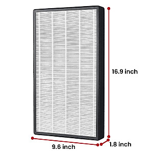 TOSOT Air Purifier KJ350G Replacement Filter Set- Medical Grade True HEPA H13 Filter (2Packs)