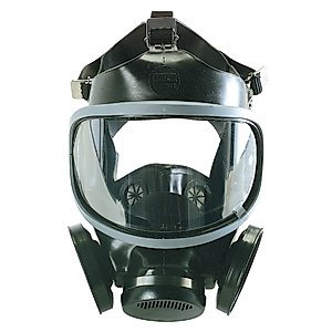 MSA 471298 Hycar Rubber Ultra-Twin Full-Facepiece Respirator, Small