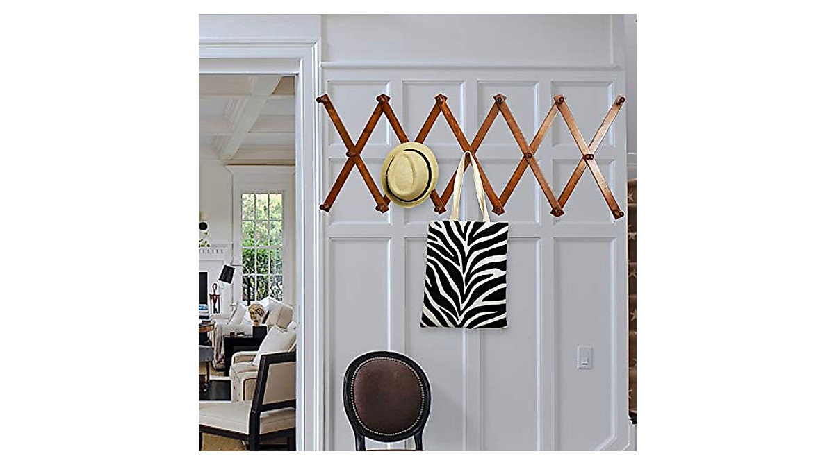 WEBI Accordion Wall Hanger: Expandable Coat Rack