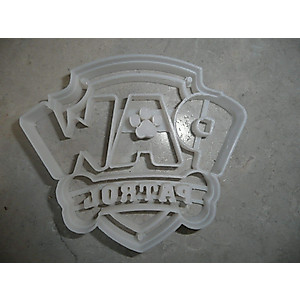 INSPIRED BY PAW PATROL THEMED CARTOON TV SHOW RESCUE DOGS COOKIE CUTTER MADE IN USA PR789