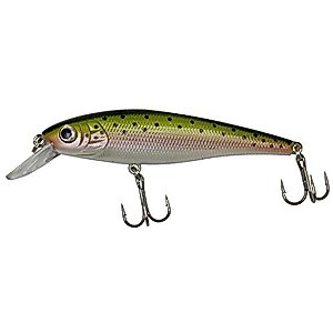 Trout Magnet Trout Crank Fishing Lure, Rainbow, 2.5"