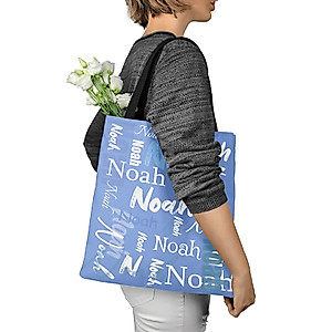 Personalized Tote Bags for Women with Name Custom Tote Bag Gift for Birthday Christmas Valentines