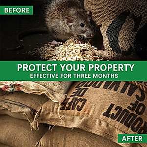 Rodent Repellent,Moth Balls for Rodents,Mice Repellent for House,Mouse Repellent Peppermint,Rat Repellent Outdoor/Indoor,Peppermint Oil to Repel Mice and Rats 8 Pouches/Bag