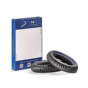 Premium Protein Leather Ear Pads Compatible with Sennheiser HD599 HD599SE HD598SE HD598CS HD595 HD589 HD579 HD569 HD559 Headphones. Premium Protein Leather | High-Density Foam | Easy Installation