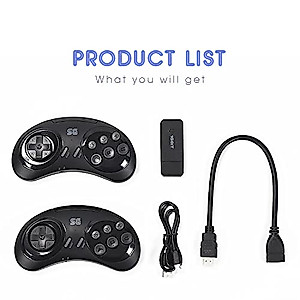 QUMOX 4K TV Game Simulateur for Sega Mini HDMI Compatible Stick Console 900 Games