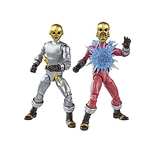 Power Rangers Lightning Collection Zeo Cogs 2-Pack 6-Inch Premium Collectible Action Figure Toys with Multiple Accessories Ages 4 and Up