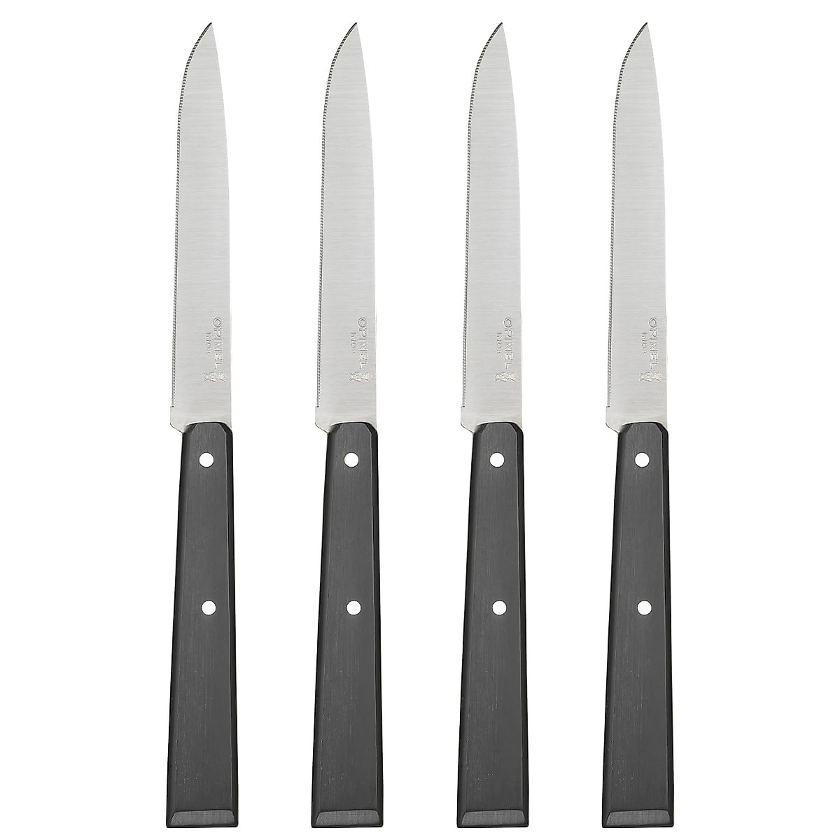 OPINEL No. 125 PRO 254597 Table Knives Set of 4 Blade Material: 12C27 Total Length: 22 cm