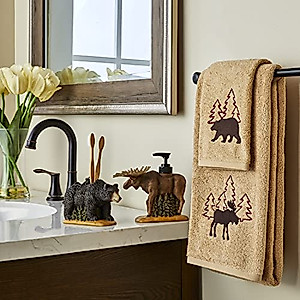 SKL Home by Saturday Knight Ltd. Timberline Hand Towel,Wheat