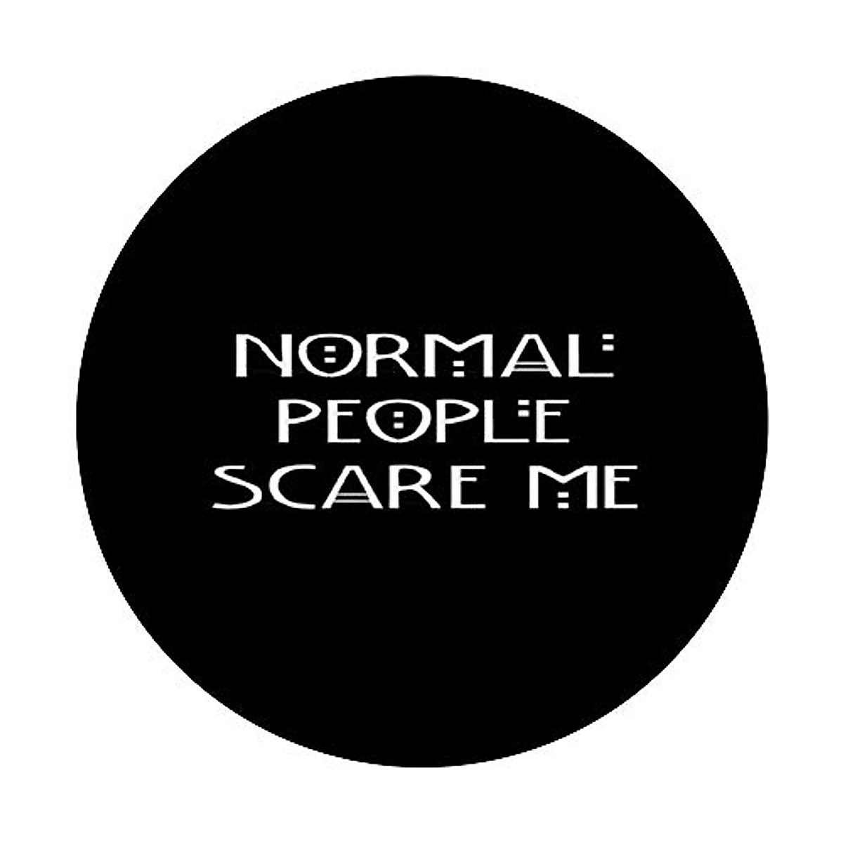 Goth Normal People Scare Me