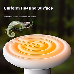 YSSOA 100W Ceramic Heat Emitter, Reptile Heat Bulbs, Ceramic Heat Lamp for Reptiles, Amphibian, Chicken, Dog, Cat, 2 Pack, White