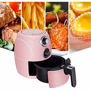 Intelligent Air Fryer Fries Machine Household Small Capacity Fully Automatic No Fuel Electric Fryer Oven 2.5L 3.5L Pink 3.5L Every Family