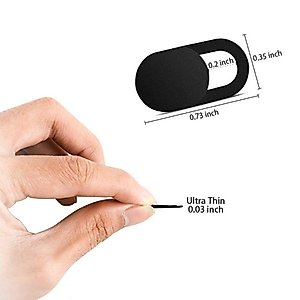 Privacy Camera Cover Security Blocker Webcam Closure Black for Edge Plus (2022), Compatible with Motorola Edge Plus (2022)