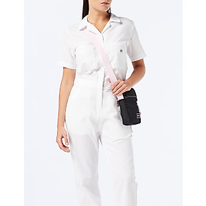 Dickies womens Short Sleeve Flex Work Utility Coveralls, White, X-Small US