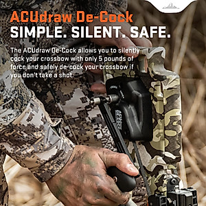 Wicked Ridge by TenPoint Fury 410 De-Cock, Peak XT - 410 FPS - Equipped with RangeMaster Pro Variable Speed Scope & ACUdraw De-Cock Cocking & De-Cocking System - Reverse-Draw Design