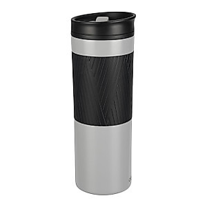 COOL GEAR 2 Pack 20oz Amelia Coffee Travel Mug with Spill Resistant Slider Lid - Blue/Black