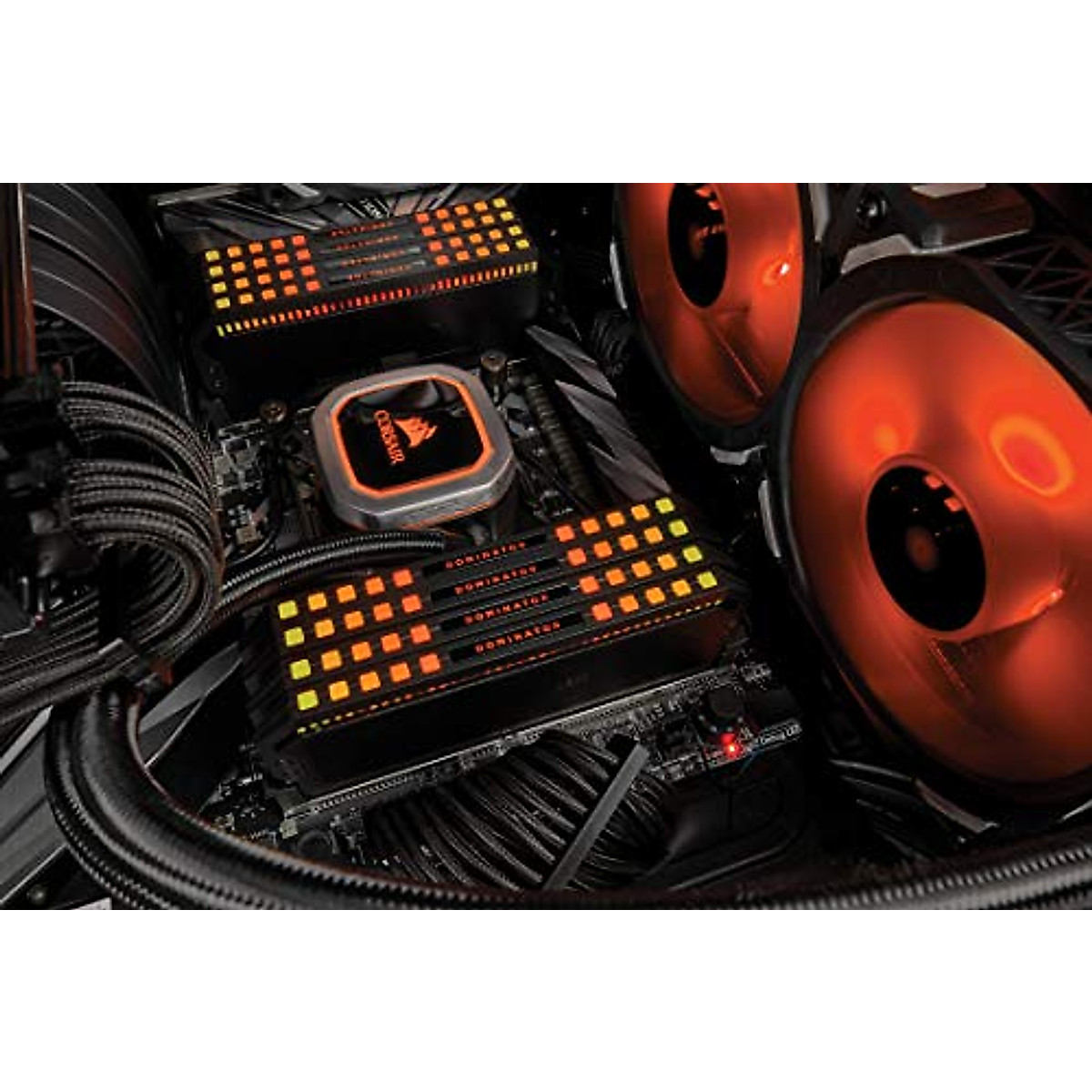 Corsair Dominator Platinum RGB 32GB (2x16GB) DDR4 3200 (PC4-25600) C16 1.35V Desktop Memory