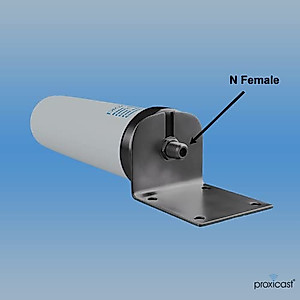 Proxicast High Gain 10 dBi Universal Wide-Band 4G / LTE, 5G & WiFi Omni-Directional Outdoor Pole/Wall Mount Antenna for Verizon, AT&T, T-Mobile (ANT-126-002)
