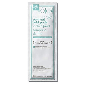 Medline Standard Perineal Cold Packs, 4.5 x 14.25, Pack Of 24, Green