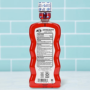 ACT Anticavity Fluoride Rinse Cinnamon 18 oz