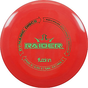 Dynamic Discs BioFuzion Raider Distance Driver Golf Disc [Colors May Vary] - 173-176g