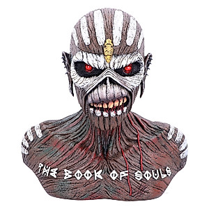 Nemesis Now Officially Licensed Iron Maiden Book of Souls Bust Box, Brown, 26cm (Large)