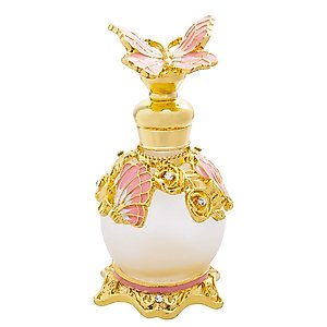 YU FENG 15ml Empty Refillable Perfume Bottles for Fragrance Restoring,Dresser Table Decor,Gifts, Keepsake,Travelling