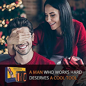 Stocking Stuffers for Men Tools - Magnetic Wristband for Holding Screws, Tool Belt Gifts Ideas for Men Dad Fathers Him Birthday Christmas, Cool Gifts Gadgets for Women Husband DIY Handyman, Carpenter