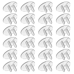 HAWATOUR Outlet Covers, Baby Safety Electrical Plug Covers Durable & Steady, 24 Count