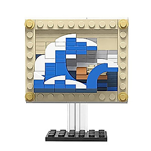 The Great Wave Off Kanagawa-Most Famous Paintings in The World Building Kit Model MOC Building Blocks Toy,Gift Toys(117 PCS)
