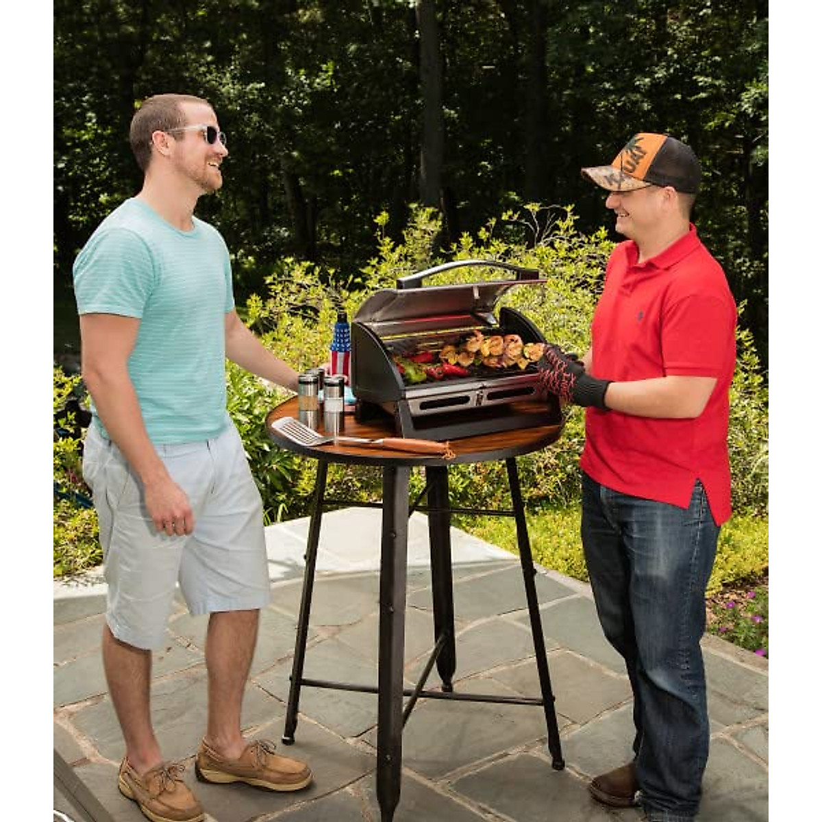 Cuisinart CGG-059A Grillster 8,000 BTU Portable Propane Tabletop Gas Grill