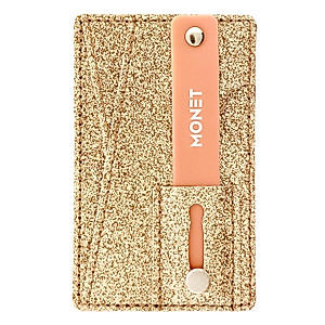 MONET RFID Blocking Phone Grip Wallet & Kickstand for Men & Women, Card Holder for Phone Case