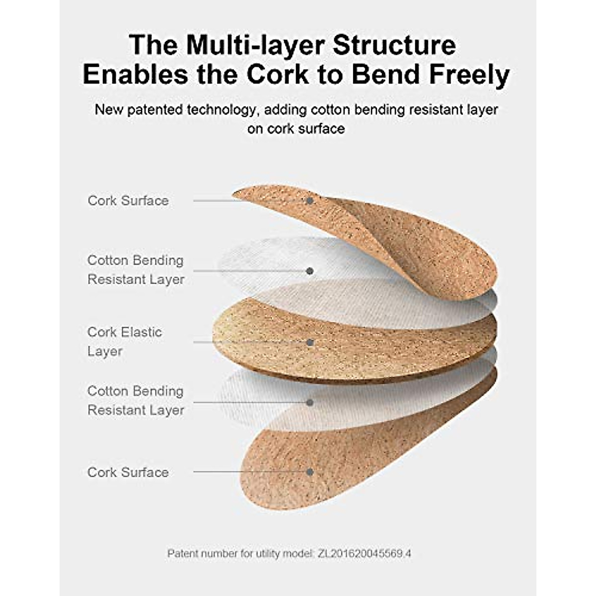 Hagibis Desk Pad, Natural Cork Large Desk Blotter Protector, Superfine Surface Material Dual Sided Desk Writing Mat for Office, Home, Gaming (Cork, 24.4" x 11.8")