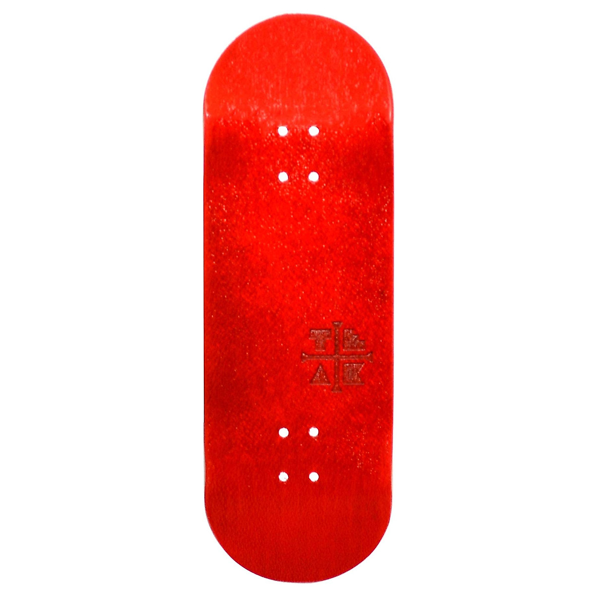 Teak Tuning Prolific Complete Fingerboard with Upgraded Components, Watermelon Edition - Pro Board Shape and Size, Bearing Wheels, Trucks, and Locknuts - 32mm x 97mm Handmade Wooden Board