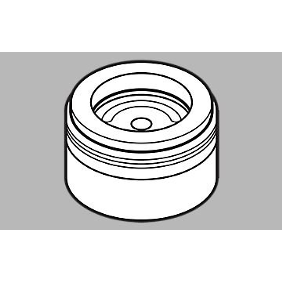 Delta Faucet RP18508SS Masco Aerator for 2.2 GPM, Stainless